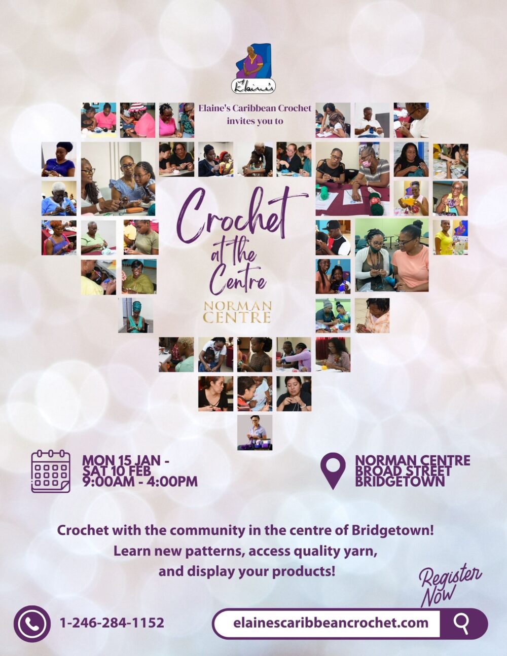 Crochet at the Centre - Elaines Caribbean Crochet