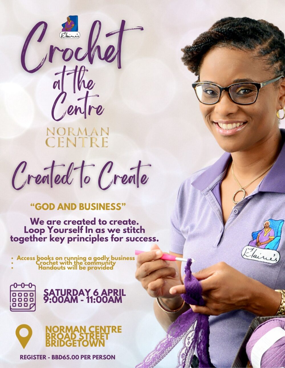 Crochet at the Centre Saturdays Spotlight - Elaines Caribbean Crochet